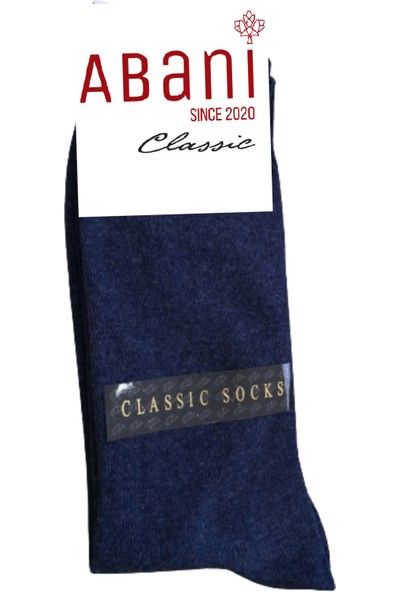 Abani Classic 12'li Klasik Erkek Soket Çorap Karışık Koyu Renk