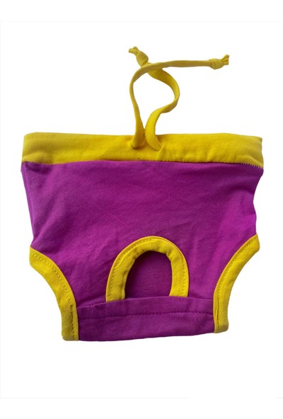 Kemique Purple Yellow Kemique's Secret Kedi Iç Çamaşırı Regl Külot Don Kemique Purple Yellow Kemique's Secret Kedi Iç Çamaşırı Regl Külot Don