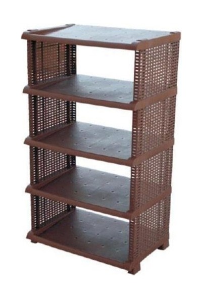 Proff Hasır Ayakkabılık Kahverengi