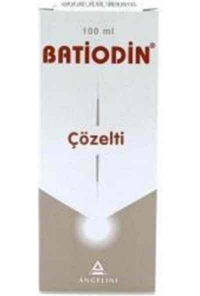 Batiodin Çözelti 100 ml Batticon SKT:01/2022