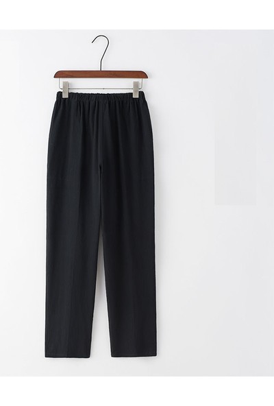 Hausen Erkek Keten Düz Pantolon (Yurt Dışından) Hausen Erkek Keten Düz Pantolon (Yurt Dışından)