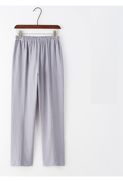 Hausen Erkek Keten Düz Pantolon (Yurt Dışından) Hausen Erkek Keten Düz Pantolon (Yurt Dışından)