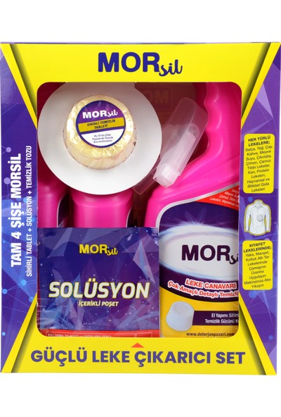 Morsil Güçlü Leke Çıkarıcı Set