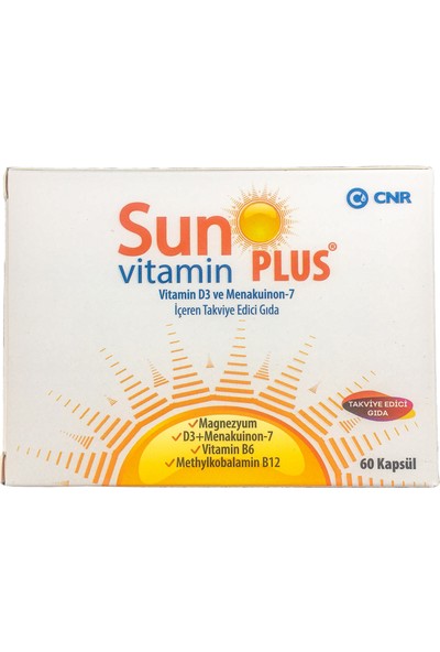 Sun Vitamin Plus 60 Kapsül
