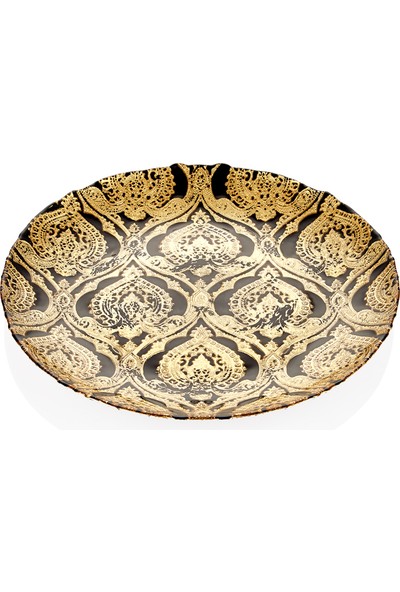 Bernardo Antik 28 cm Cam Tabak - Akc-Antıque-03