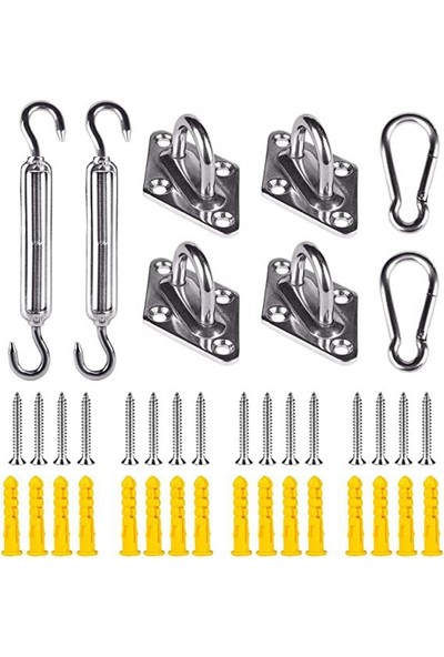 Szykd 24'ü 1 Sabit Gölge Yelken Aksesuarları Spec M8 Seti Sarı (Yurt Dışından) Szykd 24'ü 1 Sabit Gölge Yelken Aksesuarları Spec M8 Seti Sarı (Yurt Dışından)