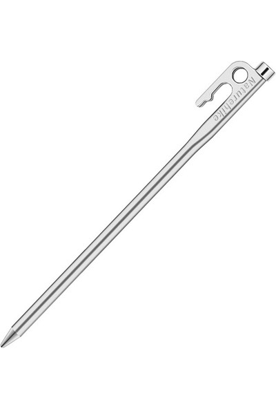 Naturehike NH19PJ014 25CM Çadır Kanopisi Için Paslanmaz Çelik Zemin Çivi (Yurt Dışından)
