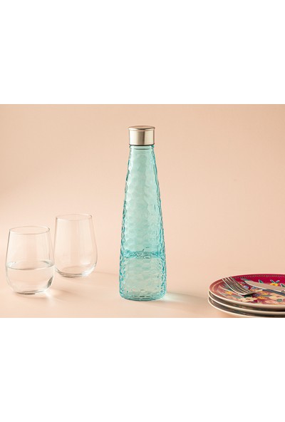English Home Largii Cam Şişe 750 ml Turkuaz