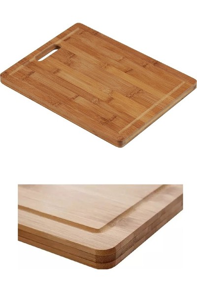 Lorin Bambu Kesme Tahtası Orta Boy 20 x 30 cm Lorin Bambu Kesme Tahtası Orta Boy 20 x 30 cm