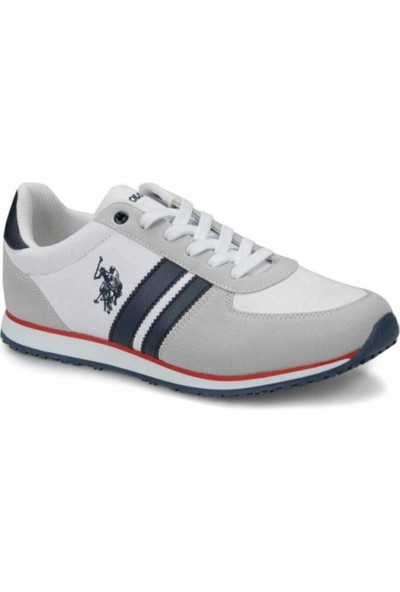 U.S. Polo Assn. Plus Beyaz Renk Erkek Sneaker Spor Ayakkabı