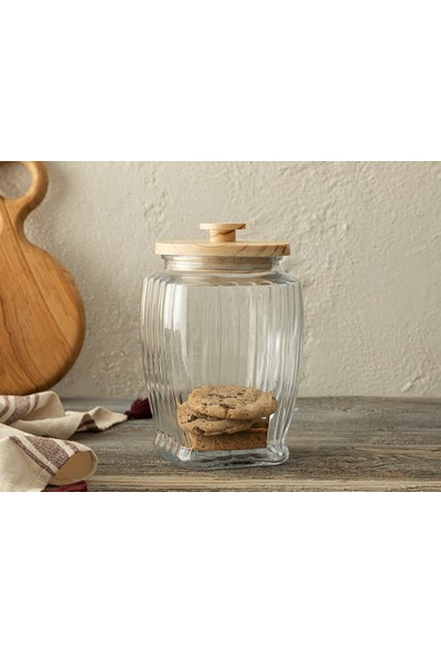 English Home Bera Cam Kavanoz 1500 ml Şeffaf English Home Bera Cam Kavanoz 1500 ml Şeffaf