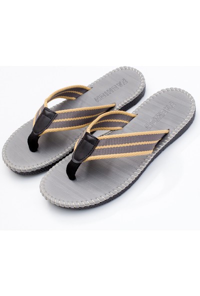 Tulip House Günlük Parmak Arası Erkek Plaj Terliği - Gri (Yurt Dışından) Tulip House Günlük Parmak Arası Erkek Plaj Terliği - Gri (Yurt Dışından)