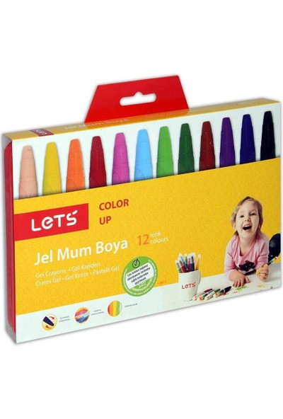 Let's Lets 6612 Jel Mum Boya 12 Renk Let's Lets 6612 Jel Mum Boya 12 Renk