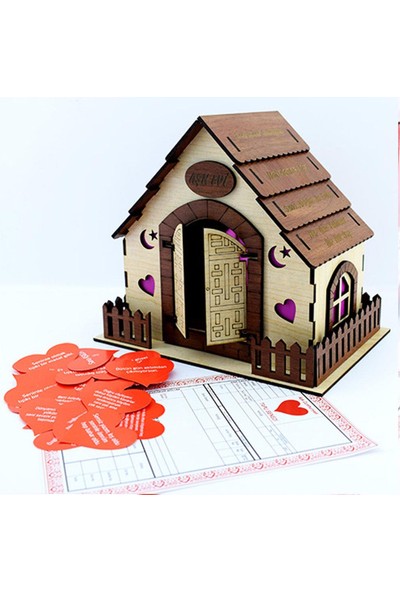 NVZ Aşk Evi Dekoratif Hediyelik