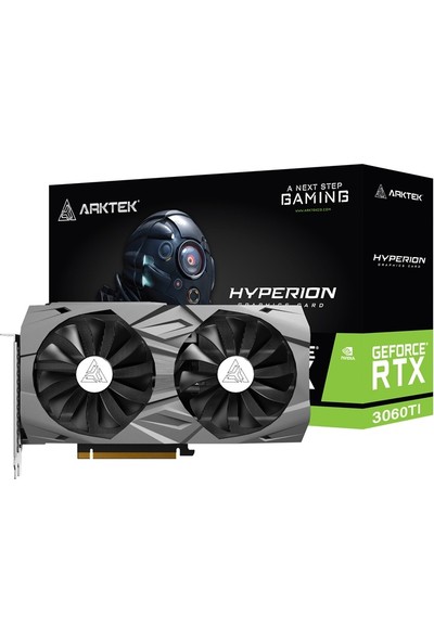 Arktek RTX3060 Ti 8gb Gddr6 256-BIT 3 x Displayport 1 x HDMI Arktek RTX3060 Ti 8gb Gddr6 256-BIT 3 x Displayport 1 x HDMI