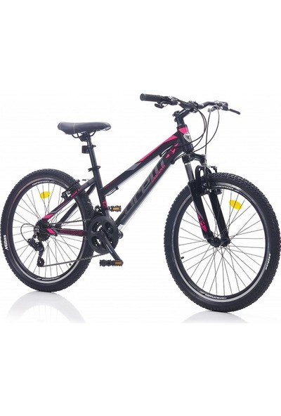 Corelli Swing 3.1 24 Jant 13'' V Fren Dağ Bisikleti Siyah-Fuşya Corelli Swing 3.1 24 Jant 13'' V Fren Dağ Bisikleti Siyah-Fuşya