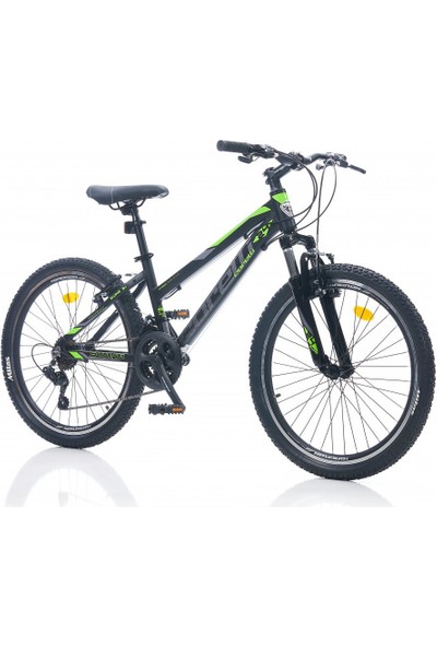 Corelli Swing 3.1 24 Jant 13'' V Fren Dağ Bisikleti Siyah-Yeşil Corelli Swing 3.1 24 Jant 13'' V Fren Dağ Bisikleti Siyah-Yeşil