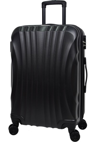 Elatae Büyük Boy Valiz Siyah Elatae Büyük Boy Valiz Siyah