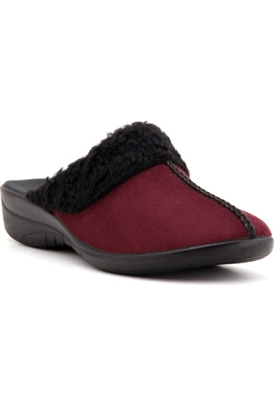 Ceyo Ramona-10 Kadın Terlik - Bordo