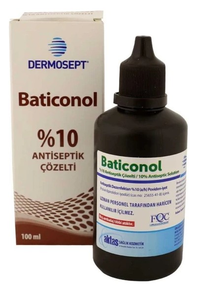 Baticonol Çözelti 100 ml 5 Adet Baticonol Çözelti 100 ml 5 Adet