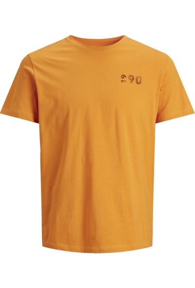 Jack & Jones Bisiklet Yaka Baskili Tisört