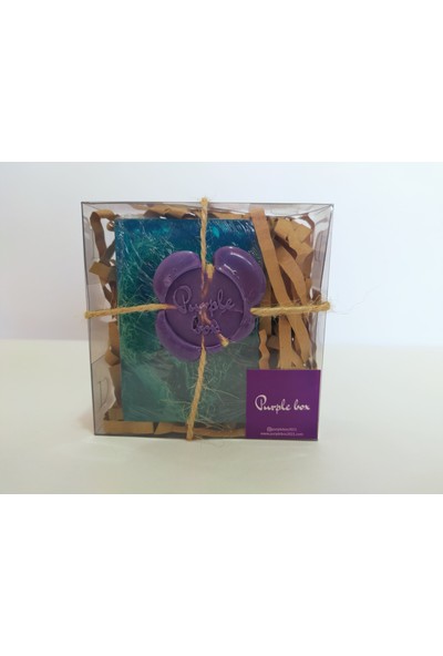 Purple Box Kabak Lifli Kokulu Sabun Mavi Purple Box Kabak Lifli Kokulu Sabun Mavi