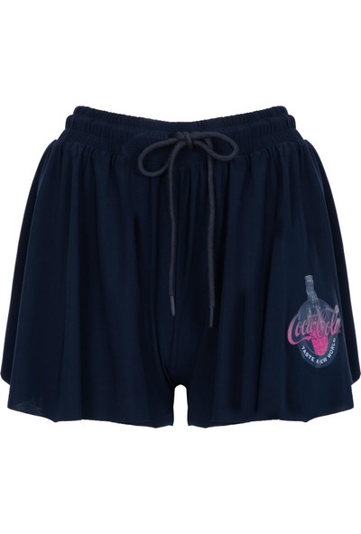 Fineapple & Coca Cola Lacivert Tenis Şort 011 Fineapple & Coca Cola Lacivert Tenis Şort 011
