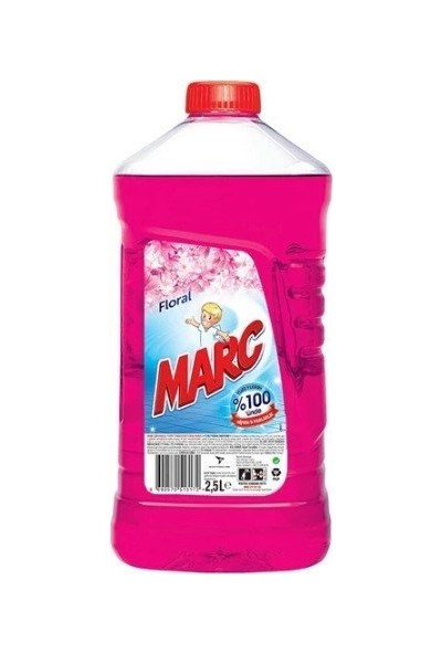 Marc Genel Temizleyici Kırmızı Floral 2,5 Lt x 4 Adet Marc Genel Temizleyici Kırmızı Floral 2,5 Lt x 4 Adet