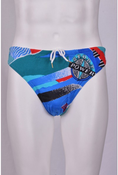 Sude Ayl Erkek Mayo Desenli Mavi 212-D14 Sude Ayl Erkek Mayo Desenli Mavi 212-D14