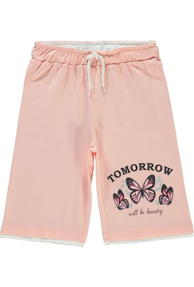 Civil Girls Kız Çocuk Kapri 6-9 Yaş Pudra Civil Girls Kız Çocuk Kapri 6-9 Yaş Pudra