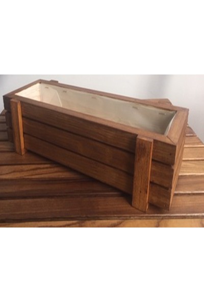 Platanus Peyzaj Ahşap Saksı 13x40 cm Platanus Peyzaj Ahşap Saksı 13x40 cm