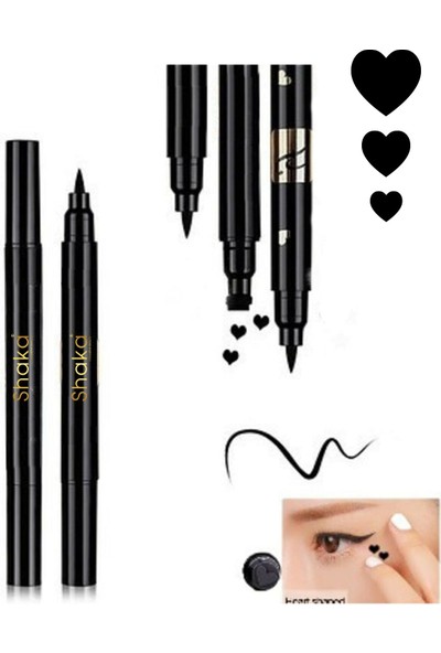 Çift Uçlu Kalp Desenli Eyeliner Çift Uçlu Kalp Desenli Eyeliner