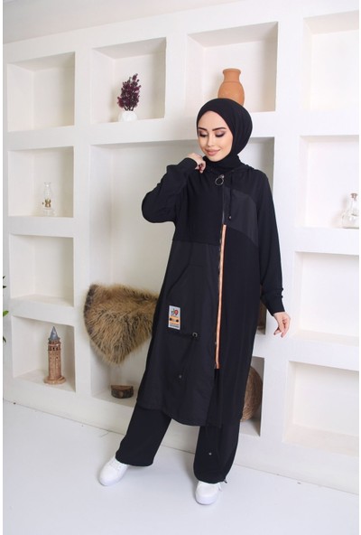 Stella Store Paraşüt Garnili Kap (Ayrobin Kumaş)