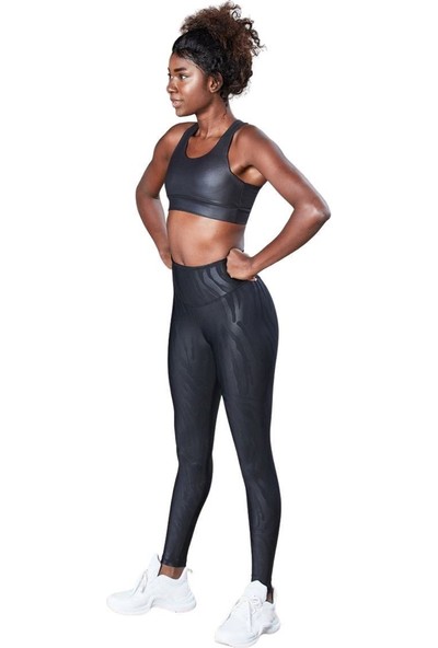 Nidas Store Kadın Deri Görünümlü Tayt 1071 Nidas Store Kadın Deri Görünümlü Tayt 1071