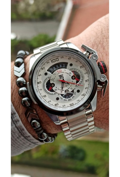 T5 HBCV00002DDKGD Erkek Kol Saati+Bileklik