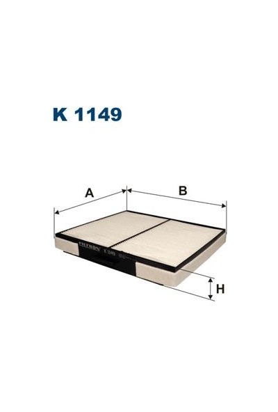 Filtron K1149 Polen Filtresi Elantra 01 06 Plastik Cerceveli (WA375423)