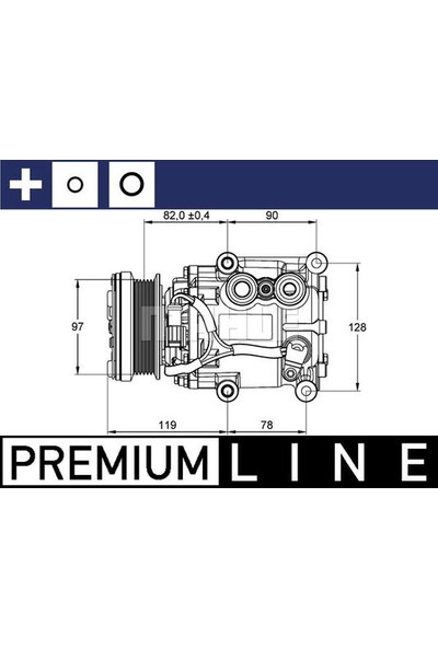 Behr Mahle ACP22000P (8FK351113-311) Klima Kompresoru ( Ford : Fiesta Focus 98- ) 8FK351113-311 YS4H19D629 8FK351113311 (WA988793) Behr Mahle ACP22000P (8FK351113-311) Klima Kompresoru ( Ford : Fiesta Focus 98- ) 8FK351113-311 YS4H19D629 8FK351113311 (WA988793)