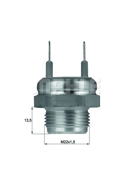 Behr Mahle TSW7D Sicaklik Musuru 85-90 Citroen .ax -Bx-Visa-Zx 85 (WA961796)