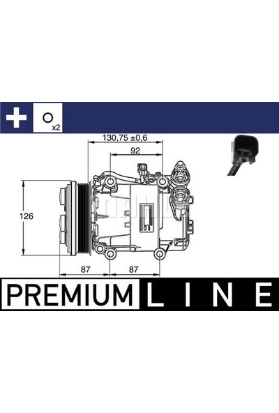 Behr Mahle ACP54000P (8FK351113-451) Klima Kompresoru ( Ford : Focus Cmax 1.6 Tdci 04- ) 8FK351113-451 3M5H19D629SA 8FK351113451 (WR197844) Behr Mahle ACP54000P (8FK351113-451) Klima Kompresoru ( Ford : Focus Cmax 1.6 Tdci 04- ) 8FK351113-451 3M5H19D629SA 8FK351113451 (WR197844)