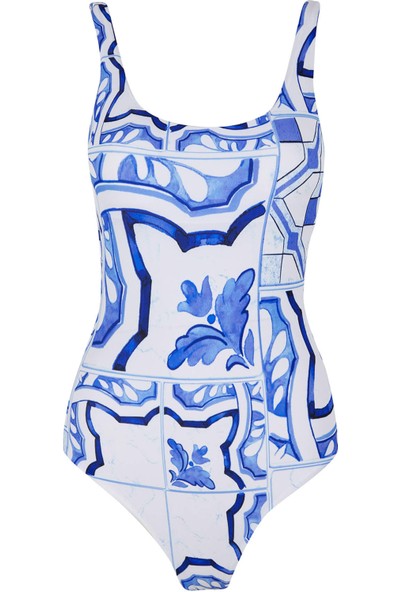 DeFacto Nefes İstanbul X Defacto Regular Fit Desenli Mayo X7794AZ22HS