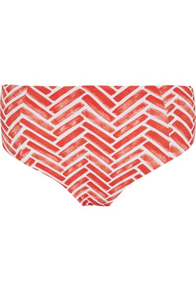 DeFacto Nefes İstanbul X Defacto Regular Fit Desenli Bikini Altı Y3679AZ22HS