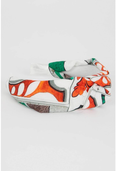 DeFacto Nefes İstanbul X Defacto Desenli Saç Aksesuarı Y2108AZNS