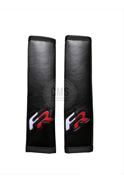 Cms Fr Deri Emniyet Kılıfı Siyah - Seat Fr Deri Kemer Pedi