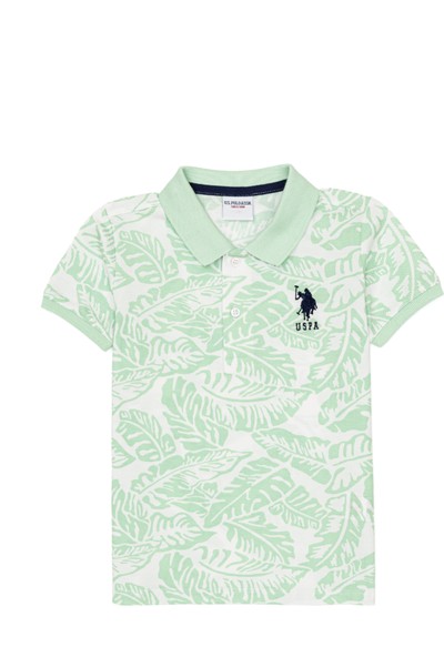 U.S. Polo Assn. Erkek Çocuk Mint T Shirt 50248934-VR090