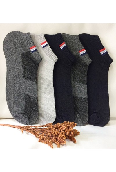 Eser 5 Çift Pamuklu Spor Çorap