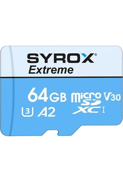 Syrox 64GB Hafıza Kartı