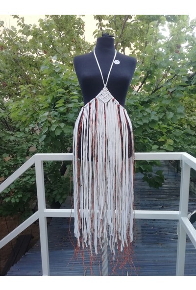 La Sale Makrome Örgü Bağlamalı Plaj Elbisesi - Plaj Eteği - Festival Elbisesi - Festival Eteği - Pareo La Sale Makrome Örgü Bağlamalı Plaj Elbisesi - Plaj Eteği - Festival Elbisesi - Festival Eteği - Pareo