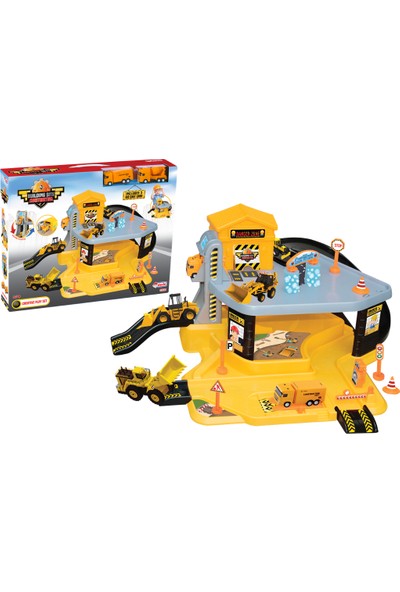 Dede Aksesuarlı Şantiye Oyun Seti Oyuncak FEN-03338