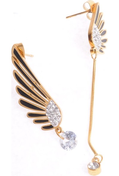 PIERPARIS Kupe Celik Rose Gold Kirstal Taşli Ozel Tasarim