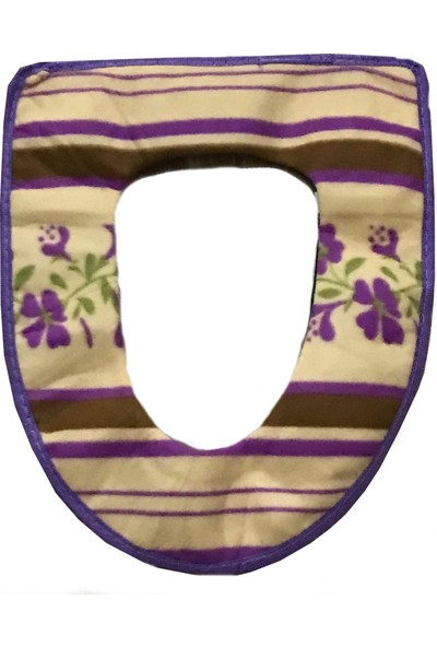 Melisa Çiçek Desenli Klozet Süngeri